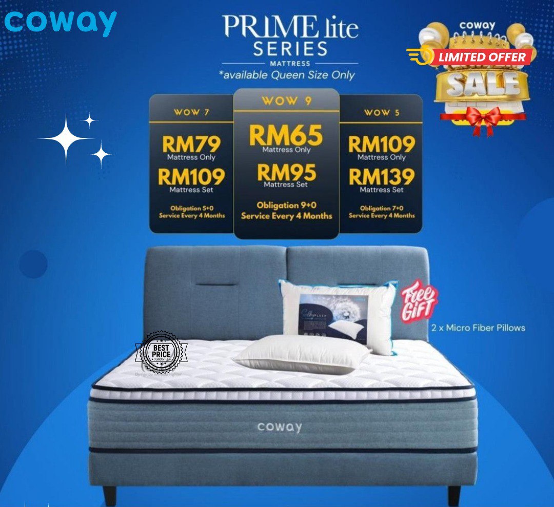 Senarai Promosi Produk Coway 2024 Terbaru